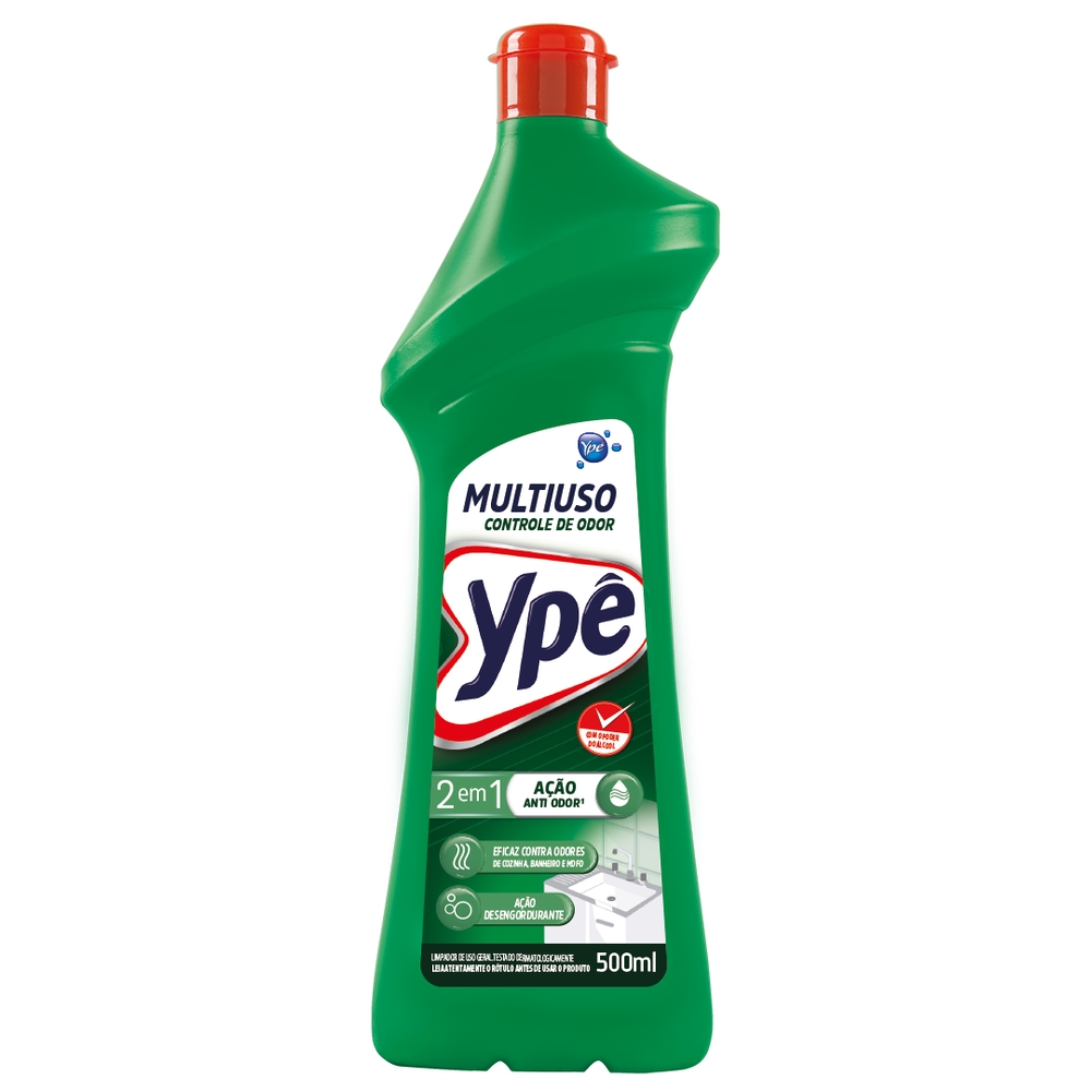 Multiuso Ypê Premium Controle de Odor Verde Ação que controla odores ...