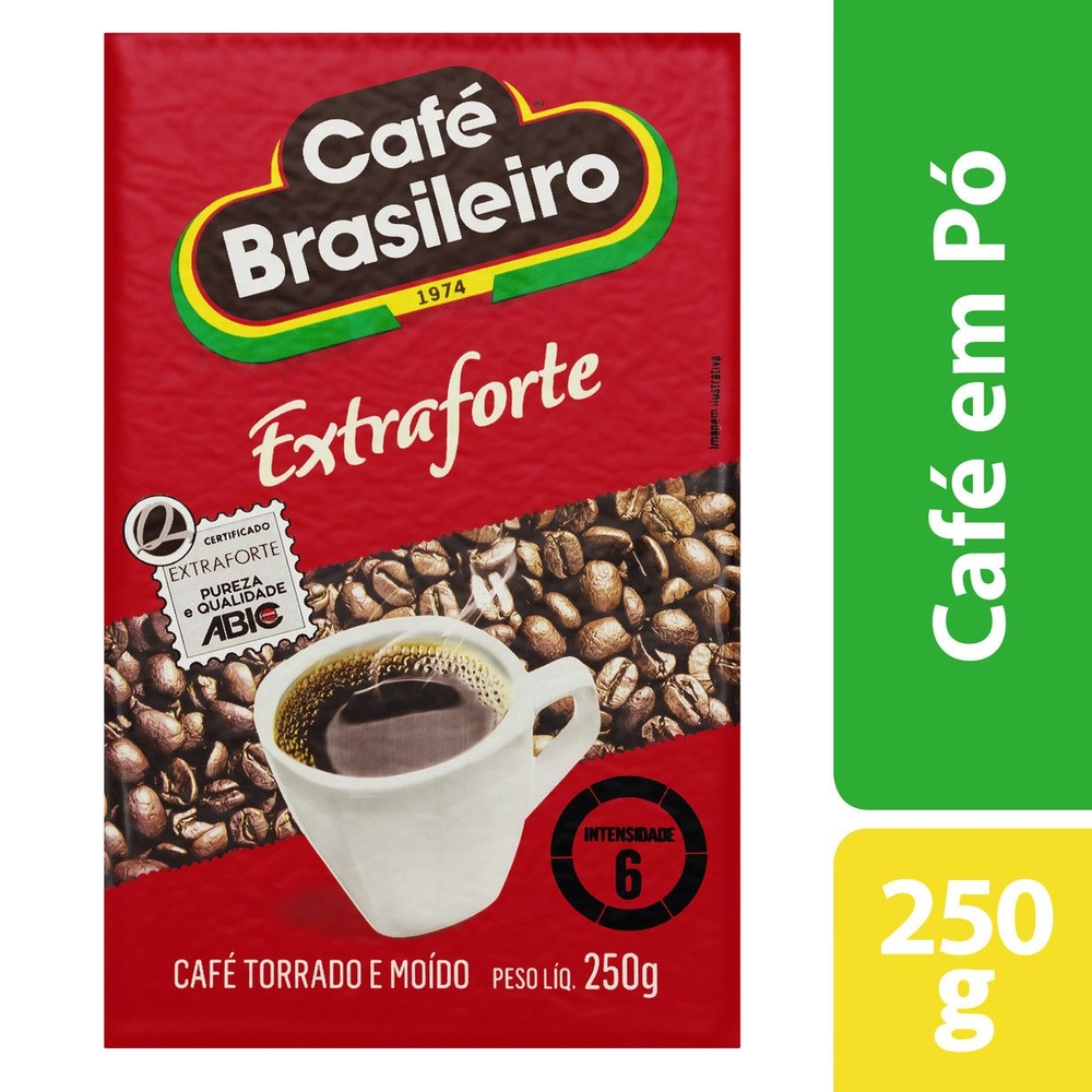 Café Brasileiro Extraforte à Vácuo 250g - Sonda Supermercado Delivery