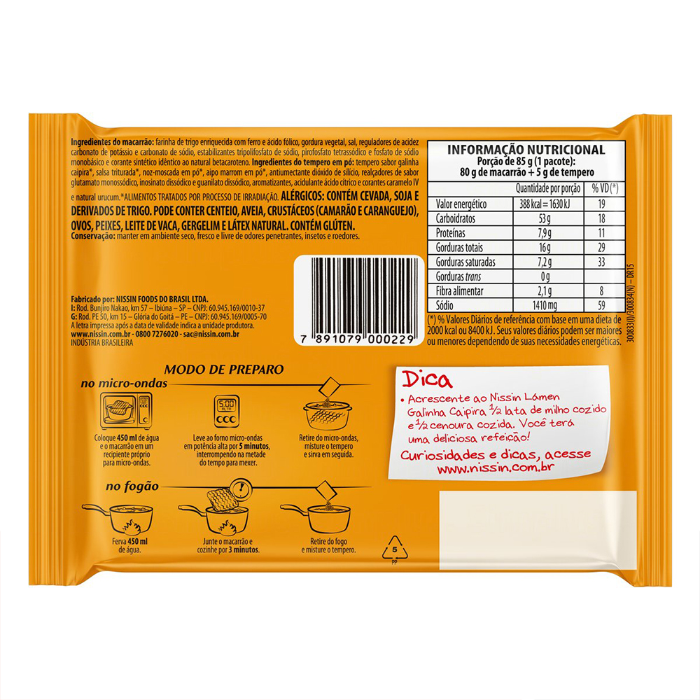 MAC.NISS.INS.G.CAI.85g - Água Branca - Sonda