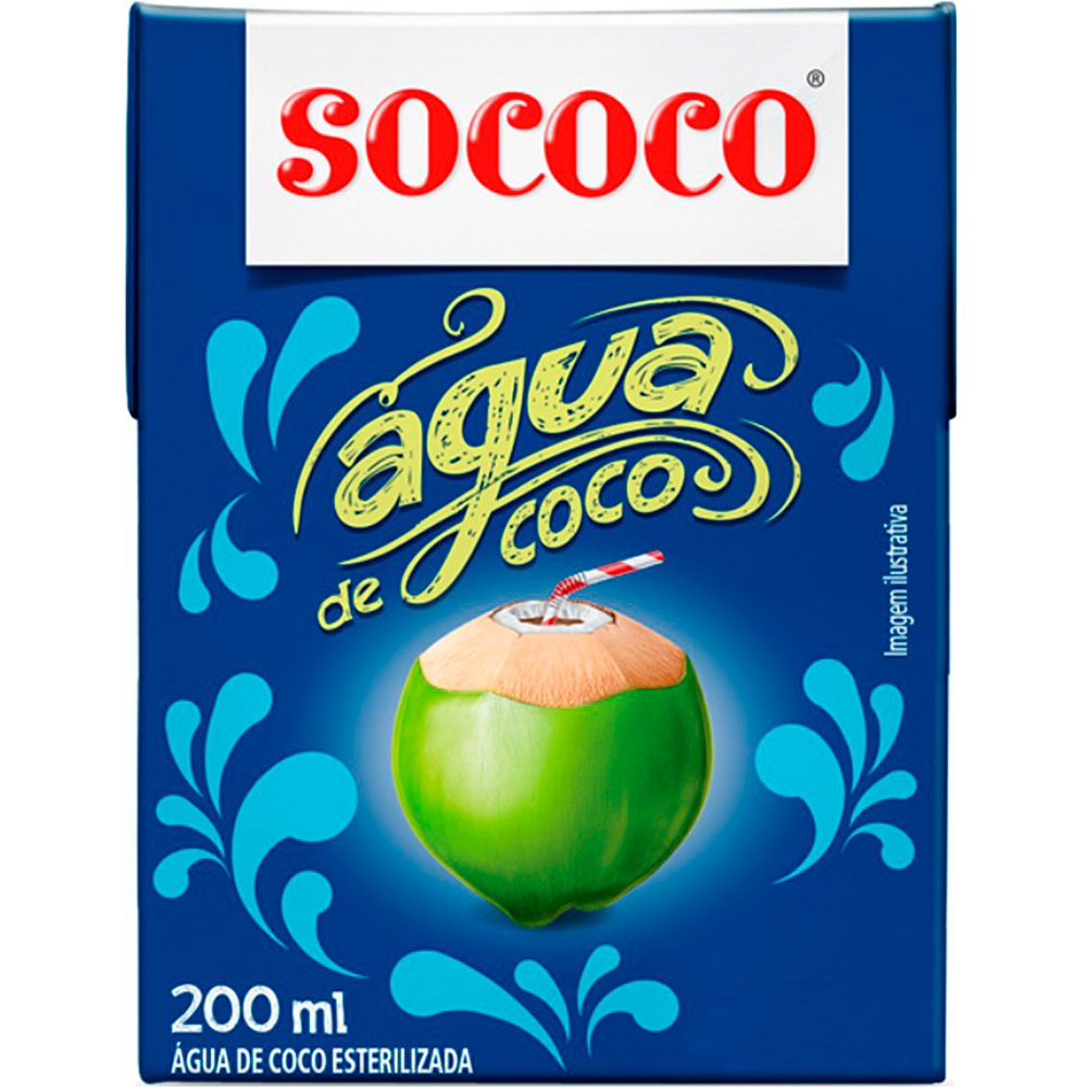 Água de Coco Sococo 200ml - Sonda Supermercado Delivery