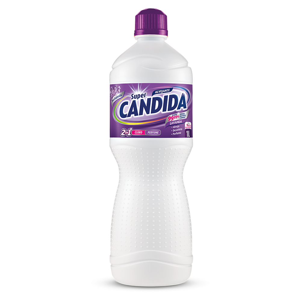 Alvejante Super Candida Lavanda 1L - Sonda Supermercado Delivery