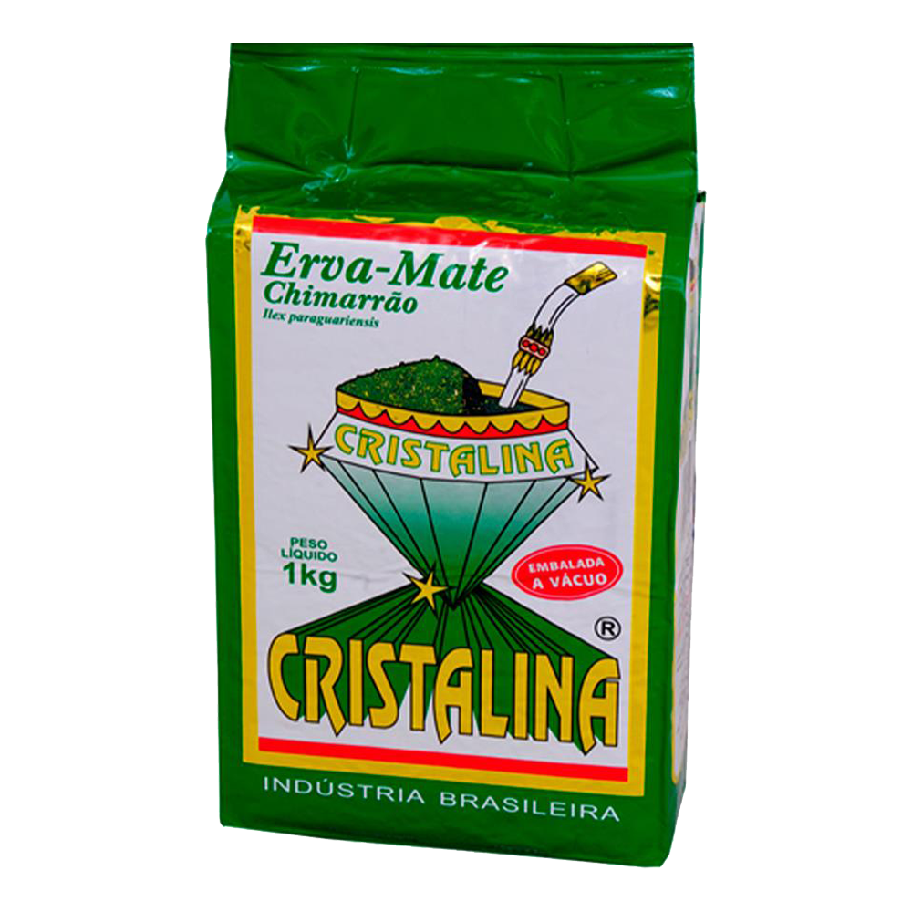 Erva Mate Cristalina Tradicional Vácuo 1kg - Sonda Supermercado Delivery