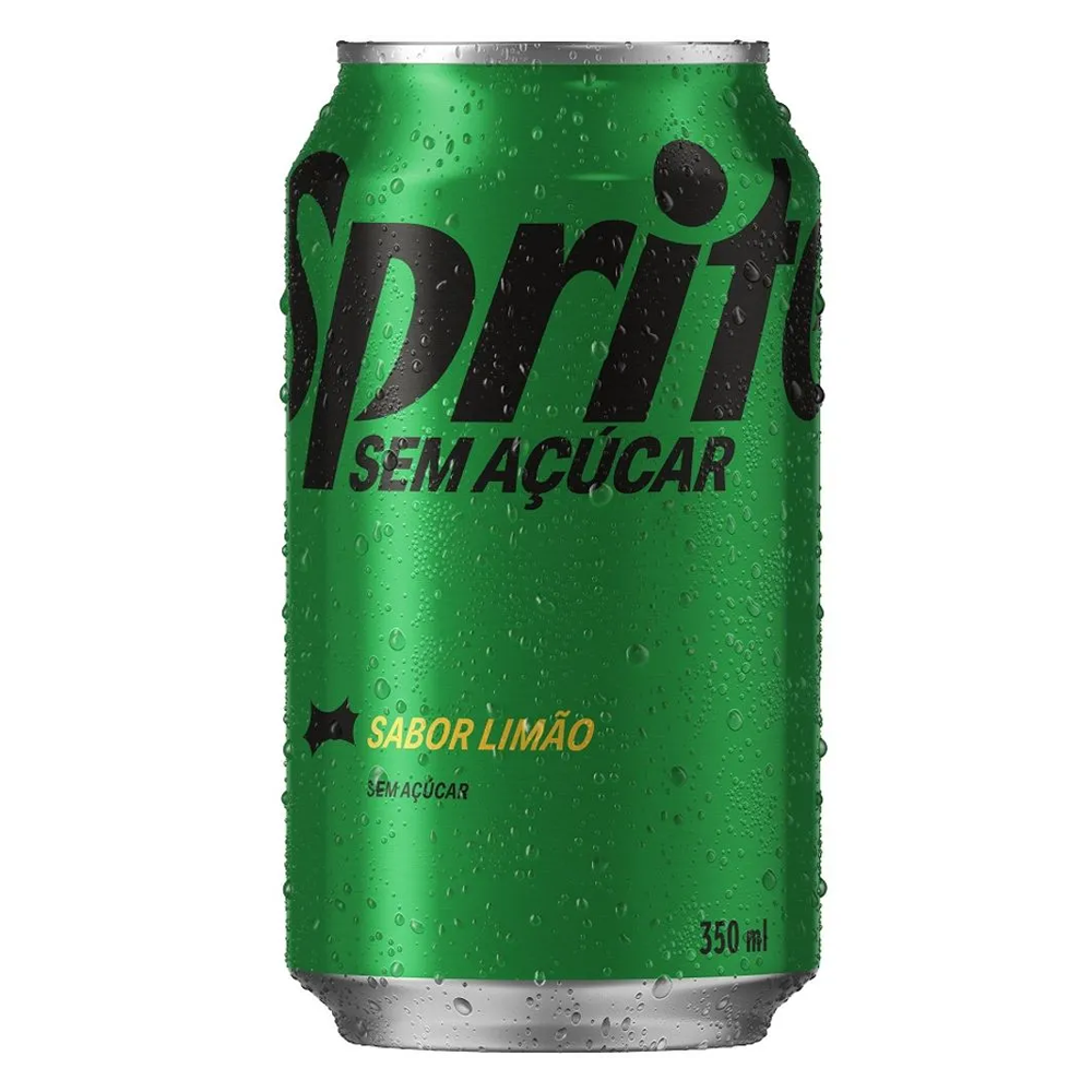Refrigerante Sprite Sabor Limão Sem Açúcar LATA 350ML - Sonda ...