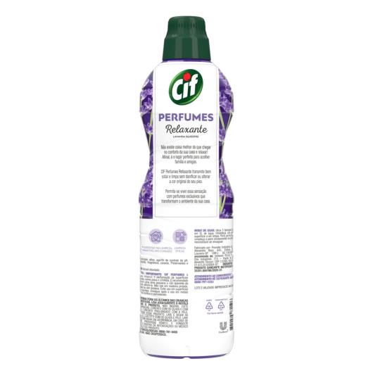 Limpador Perfumado Cif Perfumes Relaxante Frasco 900ML - Sonda ...