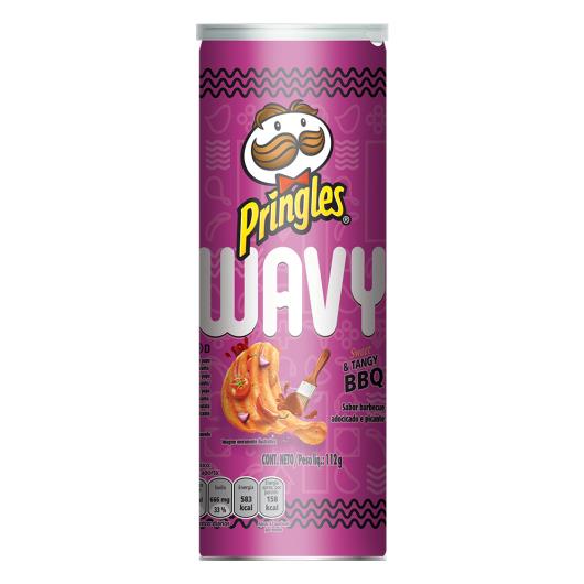 Batata Pringles wavy barbecue 112g - Sonda Supermercado Delivery