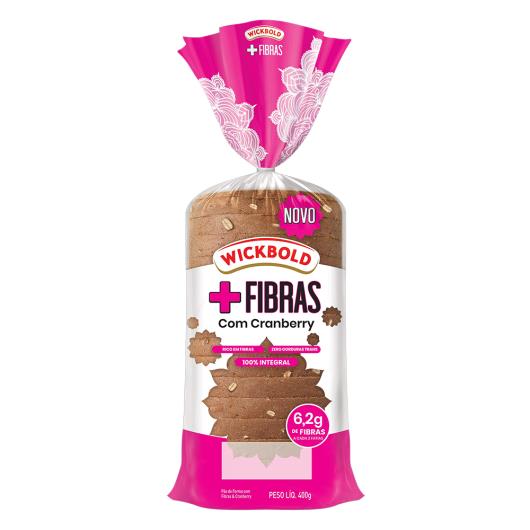 Pão integral Wickbold fibras com cranberry 400g - Sonda Supermercado ...