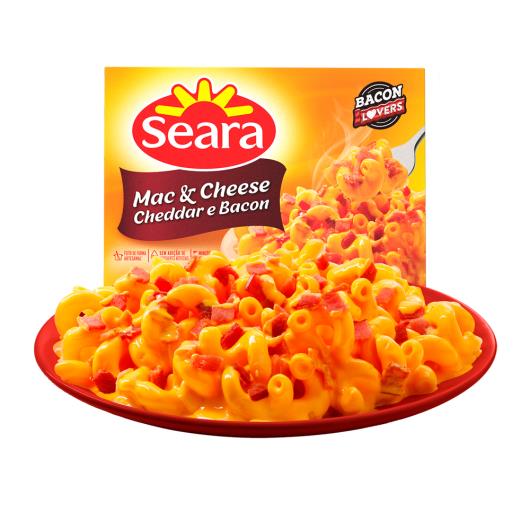 Mac & Cheese Seara Cheddar e Bacon 300g - Sonda Supermercado Delivery