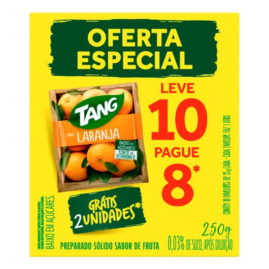 Refresco em Pó Laranja Tang Caixa 250g Leve 10 Pague 8 Unids - Sonda ...