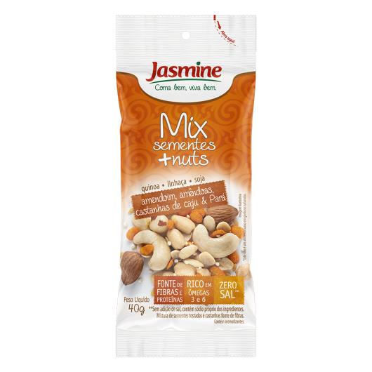 Mix De Sementes E Nuts Jasmine Pacote 40g Sonda Supermercado Delivery