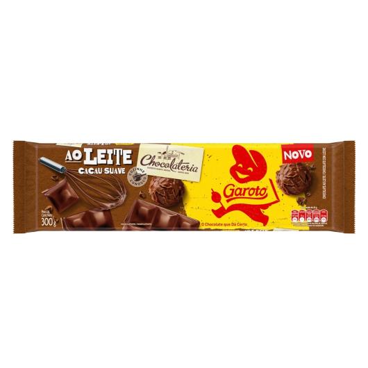Chocolate para Cobertura GAROTO ao Leite 300g - Sonda Supermercado Delivery