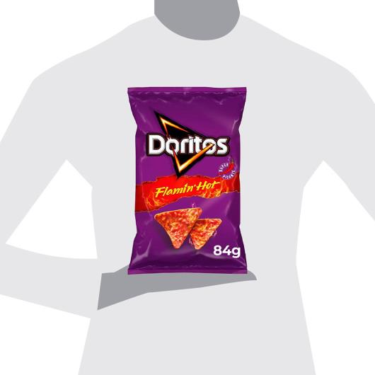 Salgadinho De Milho Flamin Hot Picante Doritos Pacote 84g Sonda