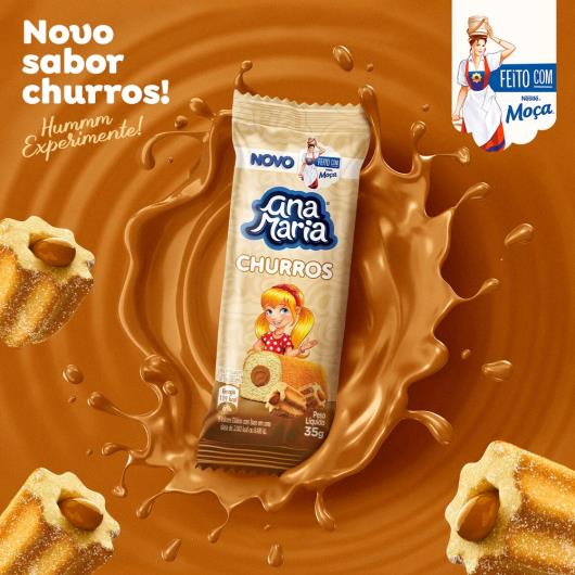 Bolinho Ana Maria Sabor Churros 35g - Sonda Supermercado Delivery