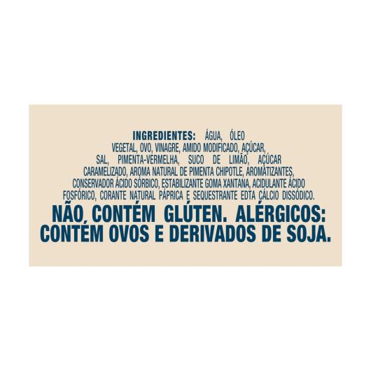 Maionese Hellmann's Chipotle 335g - Sonda Supermercado Delivery