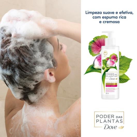 Shampoo Dove Poder das Plantas Nutrição + Gerânio Frasco 300ml - Sonda ...