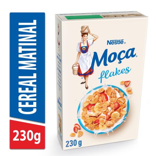Cereal Matinal MOÇA FLAKES Cereal Matinal 230g - Sonda Supermercado ...