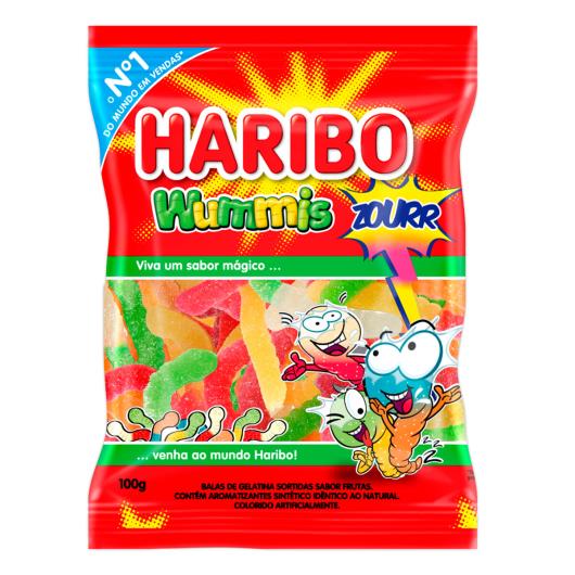 Bala de Gelatina Frutas Wummis Zourr Haribo Pacote 100g - Sonda ...
