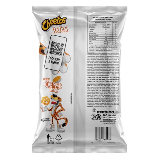 Salgadinho de Milho Cheddar Wow Patas com Anitta Elma Chips Cheetos ...