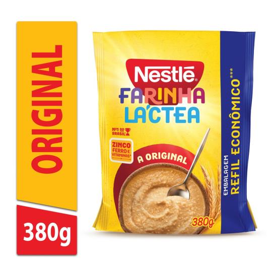 Farinha láctea original Nestlé sachê 380g - Sonda Supermercado Delivery