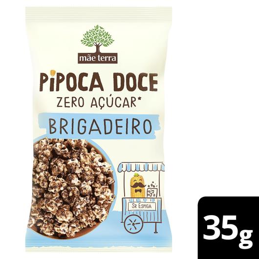 Pipoca Pronta Doce Brigadeiro Zero Açúcar Mãe Terra Pacote 35g - Sonda ...