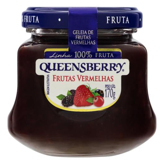 Geleia Frutas Vermelhas Queensberry 100% Fruta Vidro 170g - Sonda ...