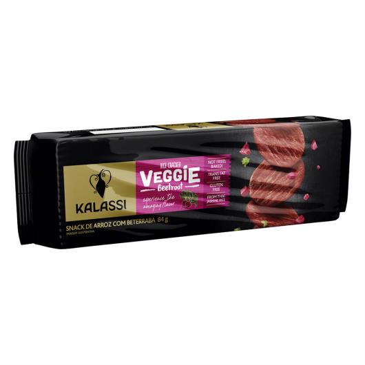 Snack veggie beetroot Kalassi 84g - Sonda Supermercado Delivery