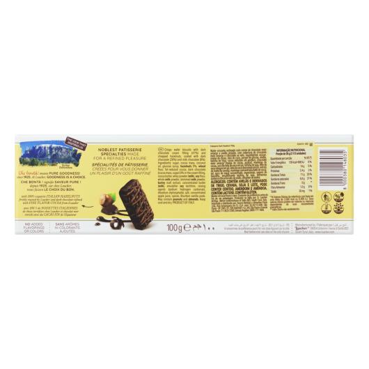 Wafer Dark Hazelnut Loacker Patisserie Caixa 100g - Sonda Supermercado ...
