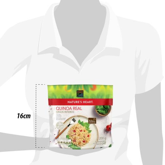 NATURES HEART Super Foods Quinoa Real Sachet 200g - Sonda Supermercado ...