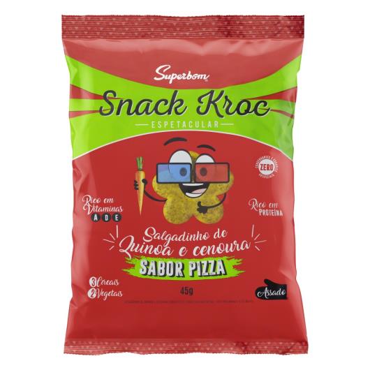 Snack Assado Pizza Superbom Kroc Espetacular Pacote 45g - Sonda ...