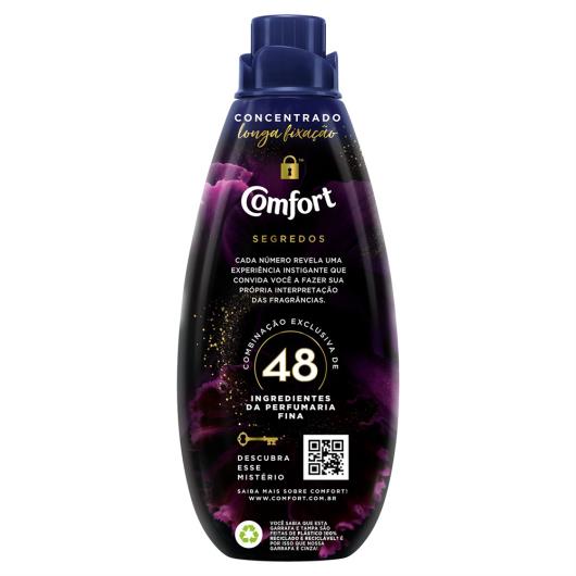 Amaciante de Roupa Concentrado 48 Comfort Segredos Frasco 1l - Sonda ...