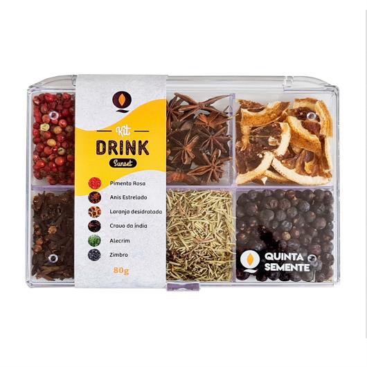 Kit Gin Quinta Semente Sunset 80g - Sonda Supermercado Delivery