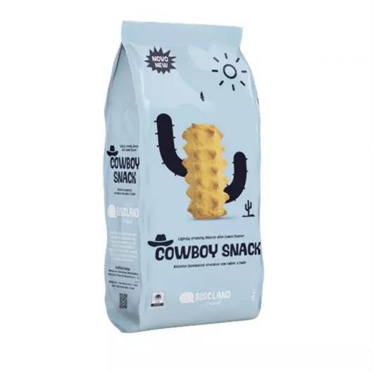 Biscoito limão Biscland Cowboy Snack 400g - Sonda Supermercado Delivery