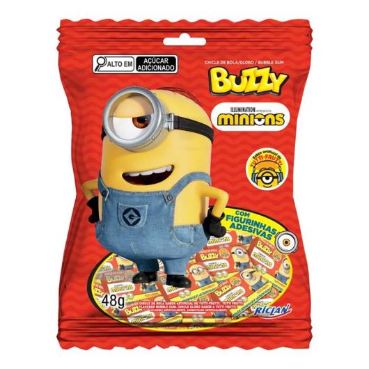 Chicle minions tutti frutti Buzzy 48g - Sonda Supermercado Delivery