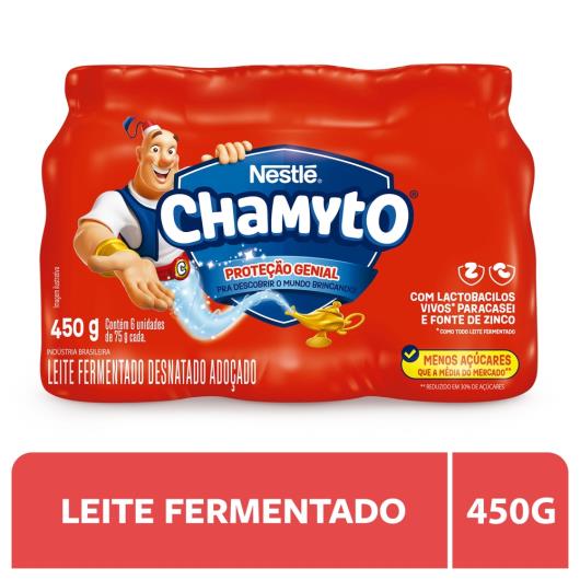 Leite Fermentado Nestlé Chamyto® 450G com 6 unidades - Sonda Supermercado Delivery