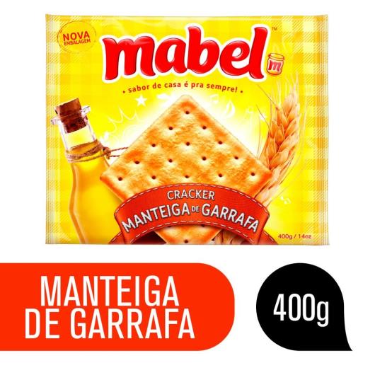 Biscoito Cream Cracker Manteiga Mabel Pacote 400G - Sonda Supermercado ...