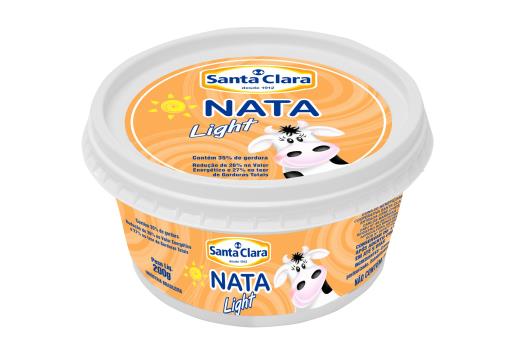 Nata Santa Clara Light 200g - Sonda Supermercado Delivery