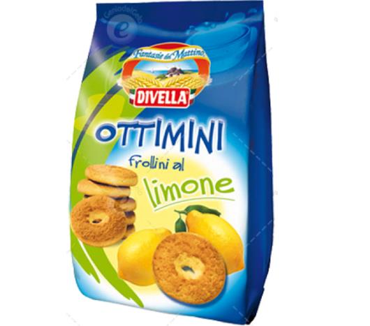Biscoito Divella Ottimini Frollini Al Limone 400g - Sonda Supermercado ...