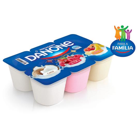Iogurte Danone integral frutas sortidas 540g - Sonda Supermercado Delivery
