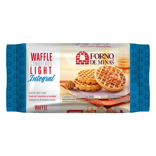 Waffle Forno de Minas integral light congelado 280g - Sonda ...