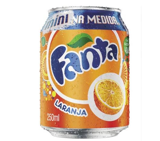 Refrigerante Fanta Laranja mini lata 250ml - Sonda Supermercado Delivery