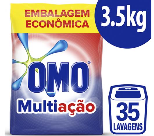 Detergente em Pó OMO Multiação Poder Acelerador 3,5kg - Sonda ...