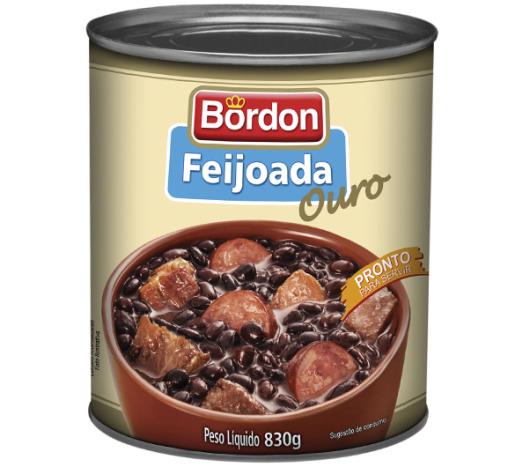 Feijoada Bordon Ouro 830g - Sonda Supermercado Delivery