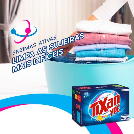 Lava Roupas em pó Tixan Ypê Primavera 2Kg - Sonda Supermercado Delivery