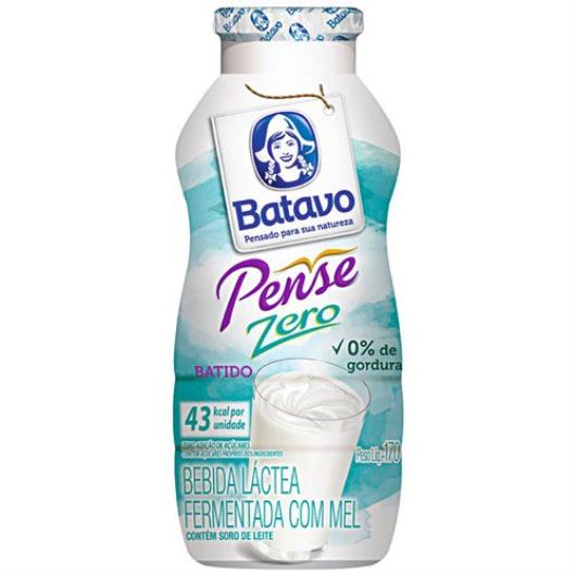 Bebida Láctea Batavo Pense Zero Batido com Mel 170g - Sonda ...