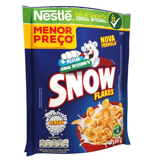 NESTLÉ SNOW FLAKES Cereal Matinal Sachê 120g - Sonda Supermercado Delivery