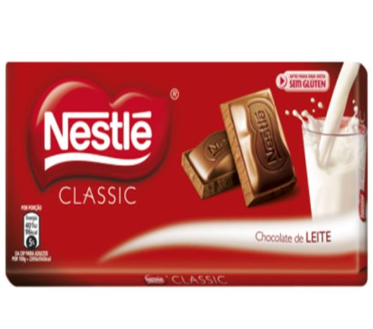 Chocolate Nestle Classico Leite 125g - Sonda Supermercado Delivery
