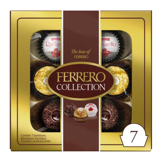 Ferrero Collection com 7 unidades Ferrero Rocher Raffaello e Ferrero ...