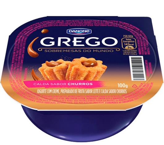 Iogurte churros Grego Danone 100g - Sonda Supermercado Delivery