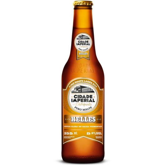 Cerveja Cidade Imperial Helles Long Neck 355ml - Sonda Supermercado Delivery