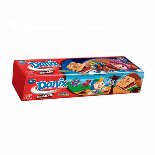 Biscoito recheado chocolate Danix Smurfs Arcor 130g - Sonda Supermercado Delivery