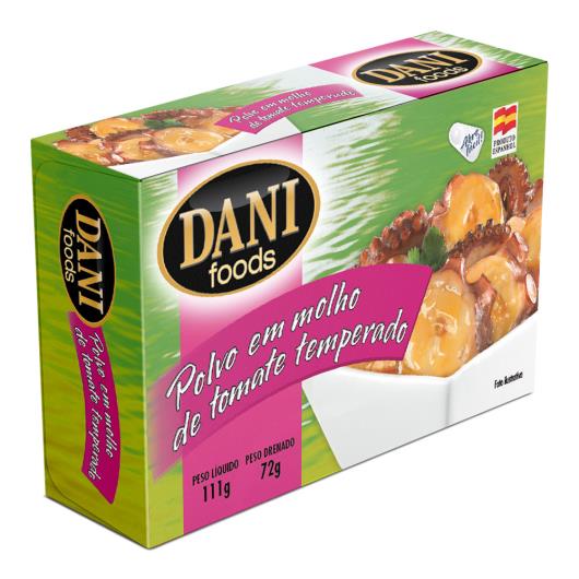 Polvo em Molho de Tomate Temperado Dani Foods 111g - Sonda Supermercado ...
